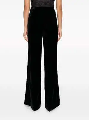 Sandro Levin Straight-leg Velvet Trousers