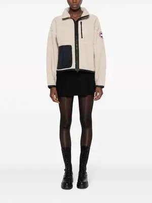 Canada Goose Simcoe Fleece Zip-up Jacket - Neutrals