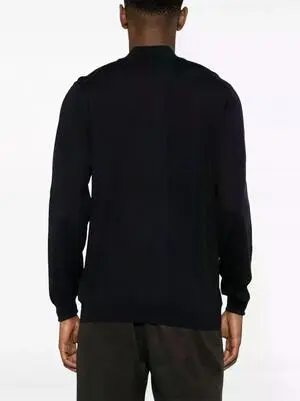 Fedeli Zip-up Wool Cardigan