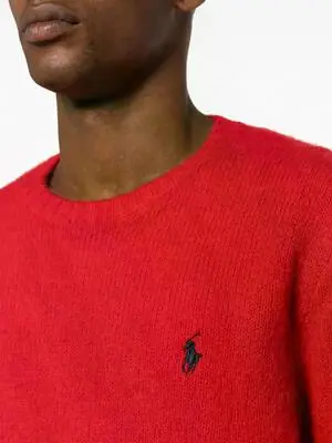 Polo Ralph Lauren Polo Pony Crew-neck Jumper - Red