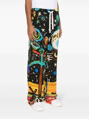 Palm Angels Starry Night Drawstring Trousers