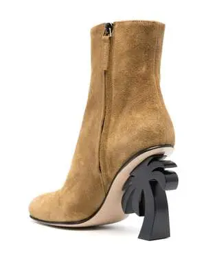 Palm Angels Palm-heel 105mm Suede Boots