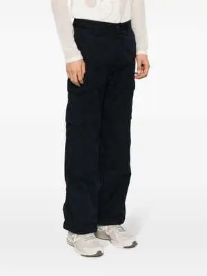 Stone Island Compass-patch Cargo Trousers - Blue