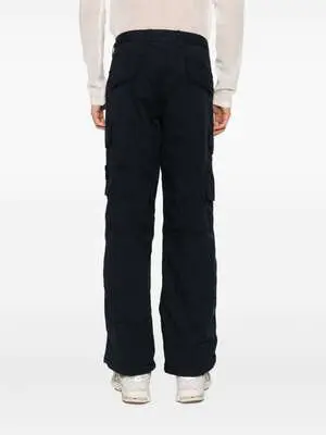 Stone Island Compass-patch Cargo Trousers - Blue