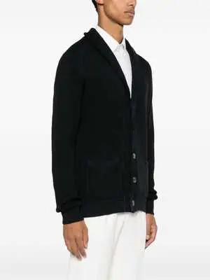 Fedeli Ribbed-knit Merino Wool Cardigan