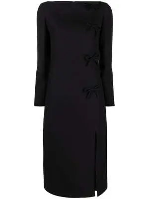 Bow Detail Midi Dresses