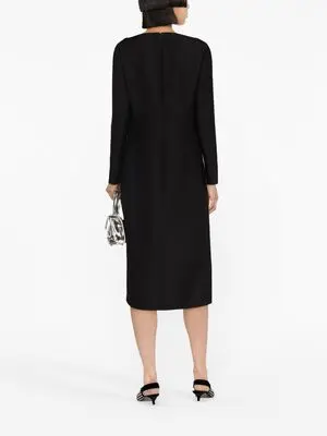 Valentino Garavani Bow-detail Midi Dress