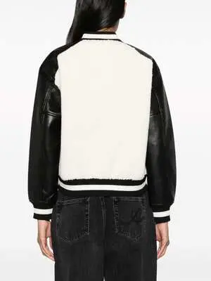 Axel Arigato Saul Faux-shearling Bomber Jacket