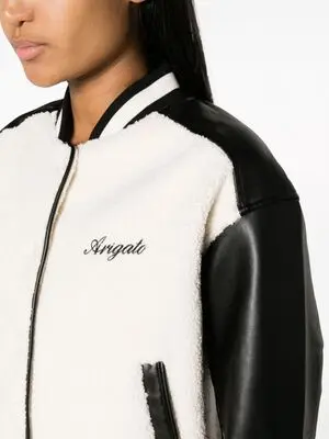 Axel Arigato Saul Faux-shearling Bomber Jacket