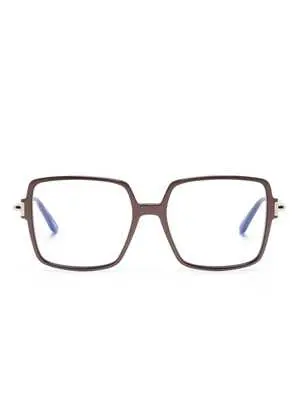 TOM FORD Square-frame Eyeglasses - Brown