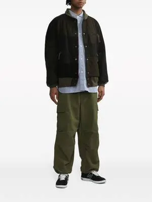 Comme Des Garçons Patchwork Bomber Jacket