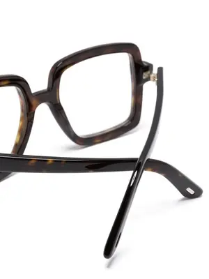TOM FORD Ft5913b Square-frame Glasses - Brown