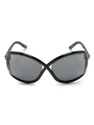 TOM FORD Bettina Butterfly-frame Sunglasses - Black
