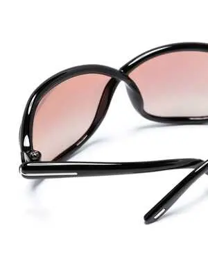 TOM FORD Fernanda Butterfly Sunglasses - Black