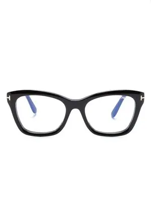TOM FORD Cat-eye Frame Glasses - Black