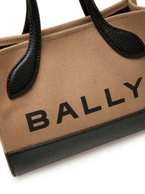 Bally Logo-print Tote - Brown