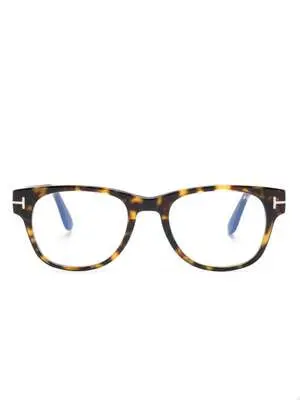 TOM FORD Clear-lenses Glasses - Brown