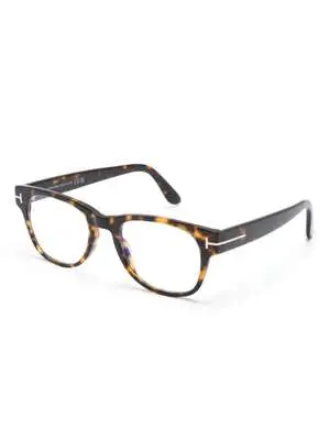 TOM FORD Clear-lenses Glasses - Brown