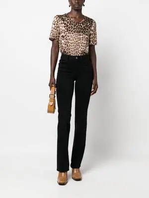 Liu Jo Mid-rise Bootcut Jeans - Black