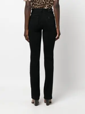 Liu Jo Mid-rise Bootcut Jeans - Black