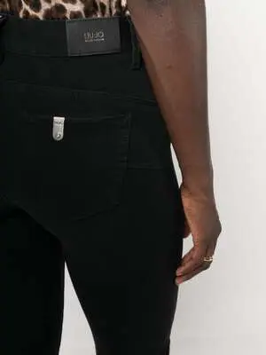 Liu Jo Mid-rise Bootcut Jeans - Black