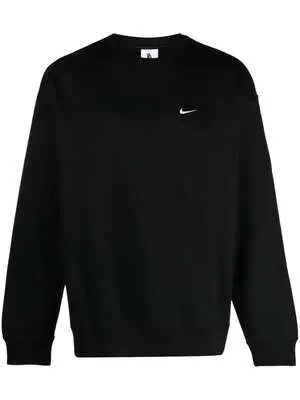 Nike Solo Swoosh-logo Sweatshirt - Black