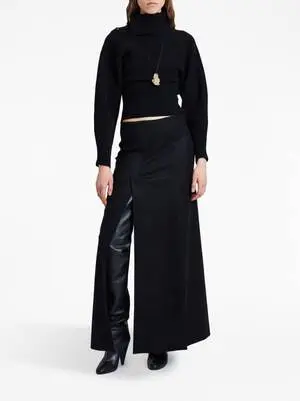 Proenza Schouler Felted Slit Maxi Skirt