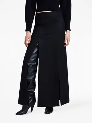 Proenza Schouler Felted Slit Maxi Skirt