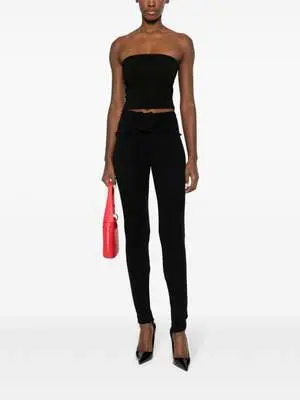 Magda Butrym Floral-appliqué Leggings