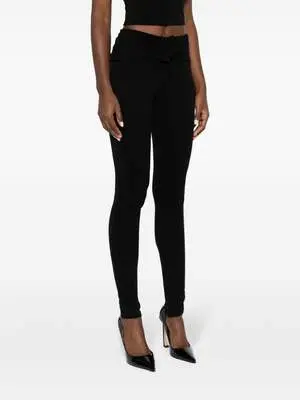 Magda Butrym Floral-appliqué Leggings