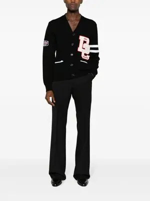 Dsquared2 Logo-embroidered Tailored Trousers