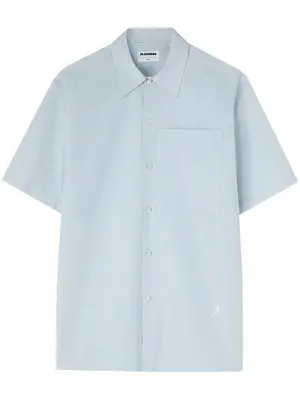 JIL SANDER Friday Striped Cotton Shirt