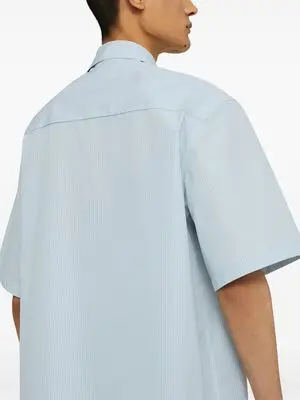 JIL SANDER Friday Striped Cotton Shirt