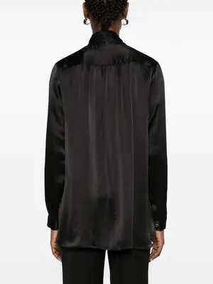 P.a.r.o.s.h Pussy-bow Silk Shirt