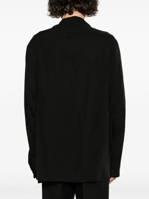Balmain Logo-patch Long Sleeve Shirt