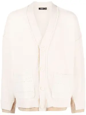 FIVE CM Embroidered Knitted Cardigan