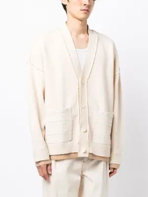 FIVE CM Embroidered Knitted Cardigan