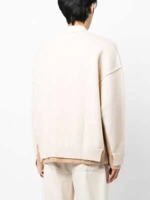 FIVE CM Embroidered Knitted Cardigan