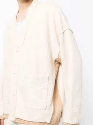 FIVE CM Embroidered Knitted Cardigan