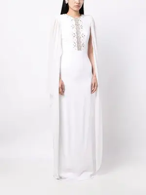 Jenny Packham Saga Crystal-embellished Gown