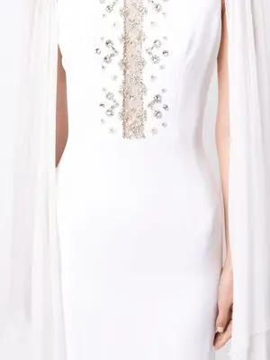 Jenny Packham Saga Crystal-embellished Gown