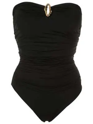 BRIGITTE Strapless One-piece Swimsuit - Black