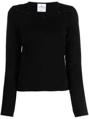 COURREGES Logo-embroidered Sweatshirt