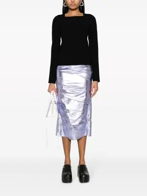 COURREGES Logo-embroidered Sweatshirt