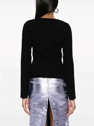 COURREGES Logo-embroidered Sweatshirt