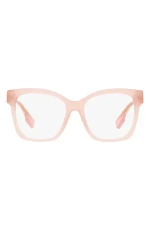 Burberry Sylvie 51mm Square Eyeglasses - Pink