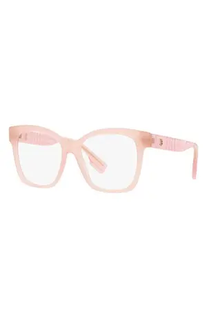 Burberry Sylvie 51mm Square Eyeglasses - Pink