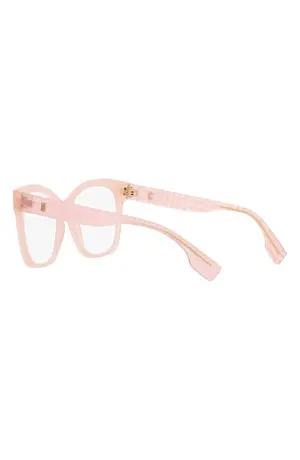 Burberry Sylvie 51mm Square Eyeglasses - Pink