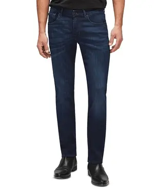 7 For All Mankind Slimmy Slim Fit Jeans - Deep Blue