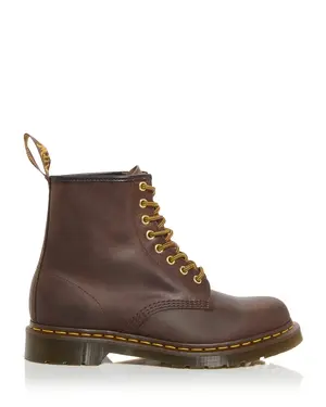 Dr. Martens 1460 Lace Up Leather Combat Boots - Aztec